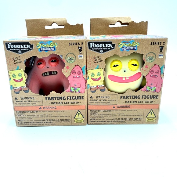 Fuggler | Toys | Spongebob Squarepants Patrick Farting Fuggler Series 2 ...